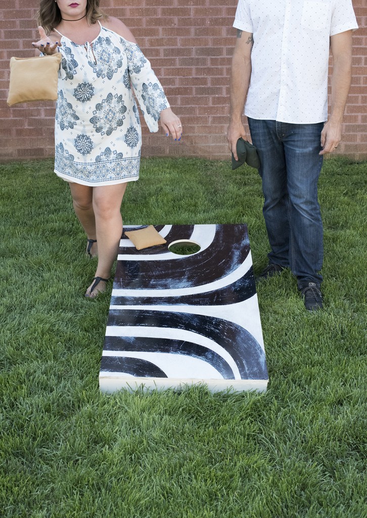 DIY Cornhole Set (with Free Pattern Downloads!) - Room for Tuesday Blog