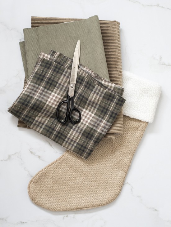 Christmas Stocking DIY for the Holidays - Room for Tuesday Blog