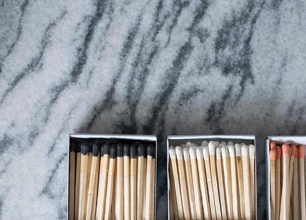 Decorating with Matches + A Video - Room for Tuesday