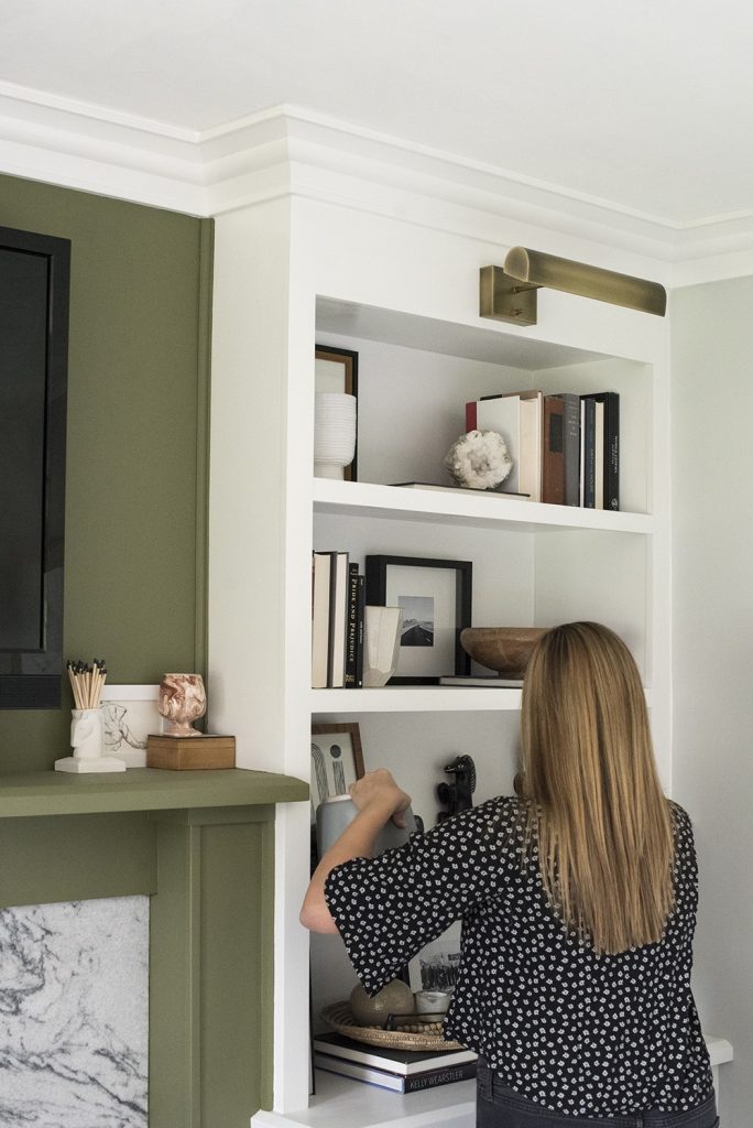 5 Inspiring Shelf Styling & Built-In Posts - Room for Tuesday