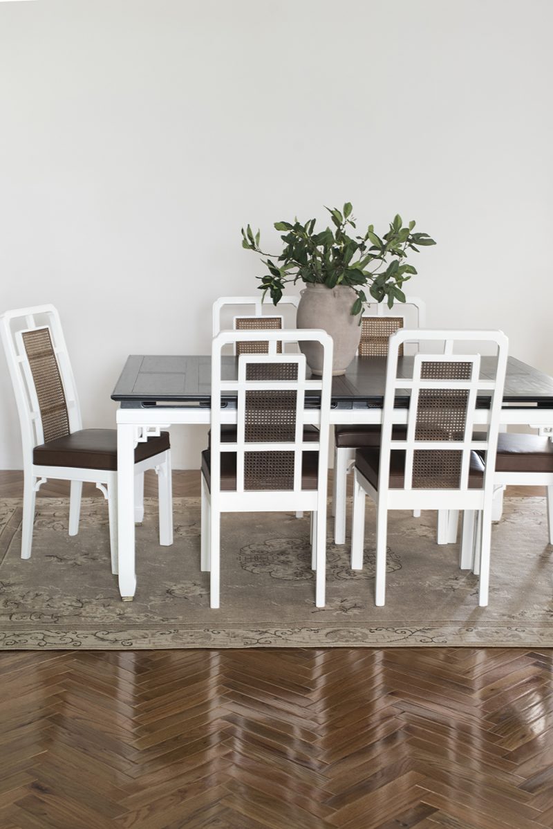 Our Vintage Dining Set Transformation + Tips for Furniture Restoration