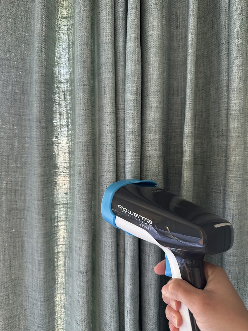 How to "Train" Readymade Curtains - Room for Tuesday