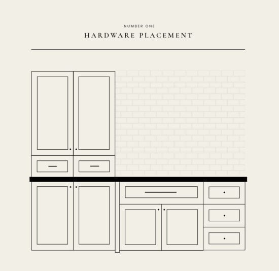 Cabinetry Hardware Placement Guide With Examples