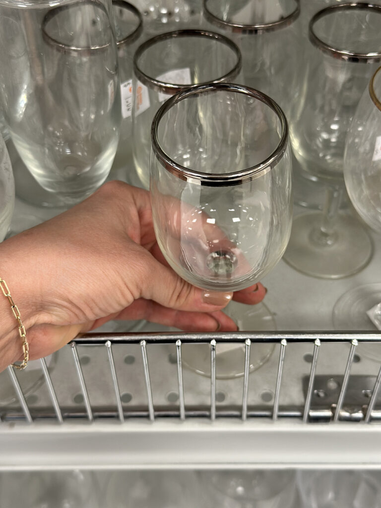 Tips for Thrifting Good Vintage Glassware (& How to Clean It)