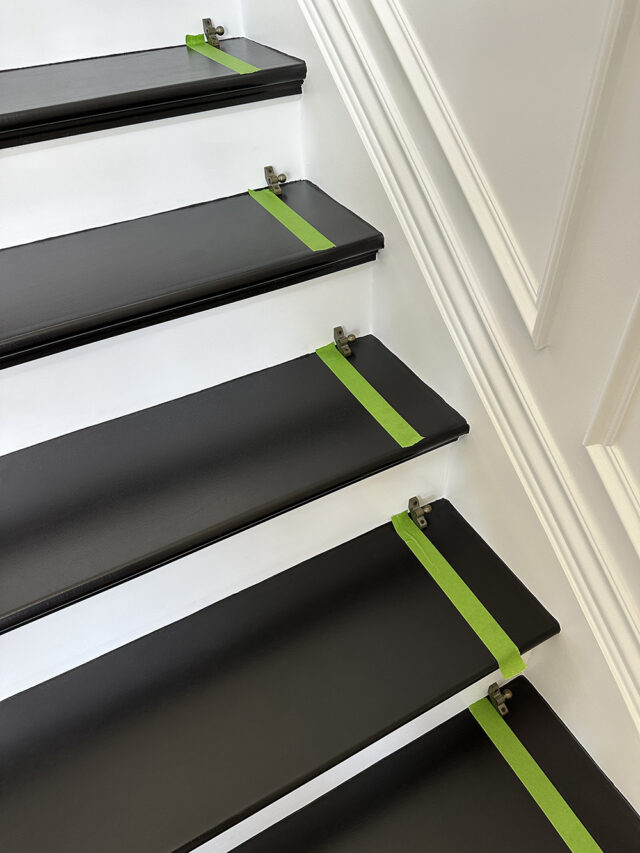 How to Install a Stair Runner with an Easy Staircase Landing