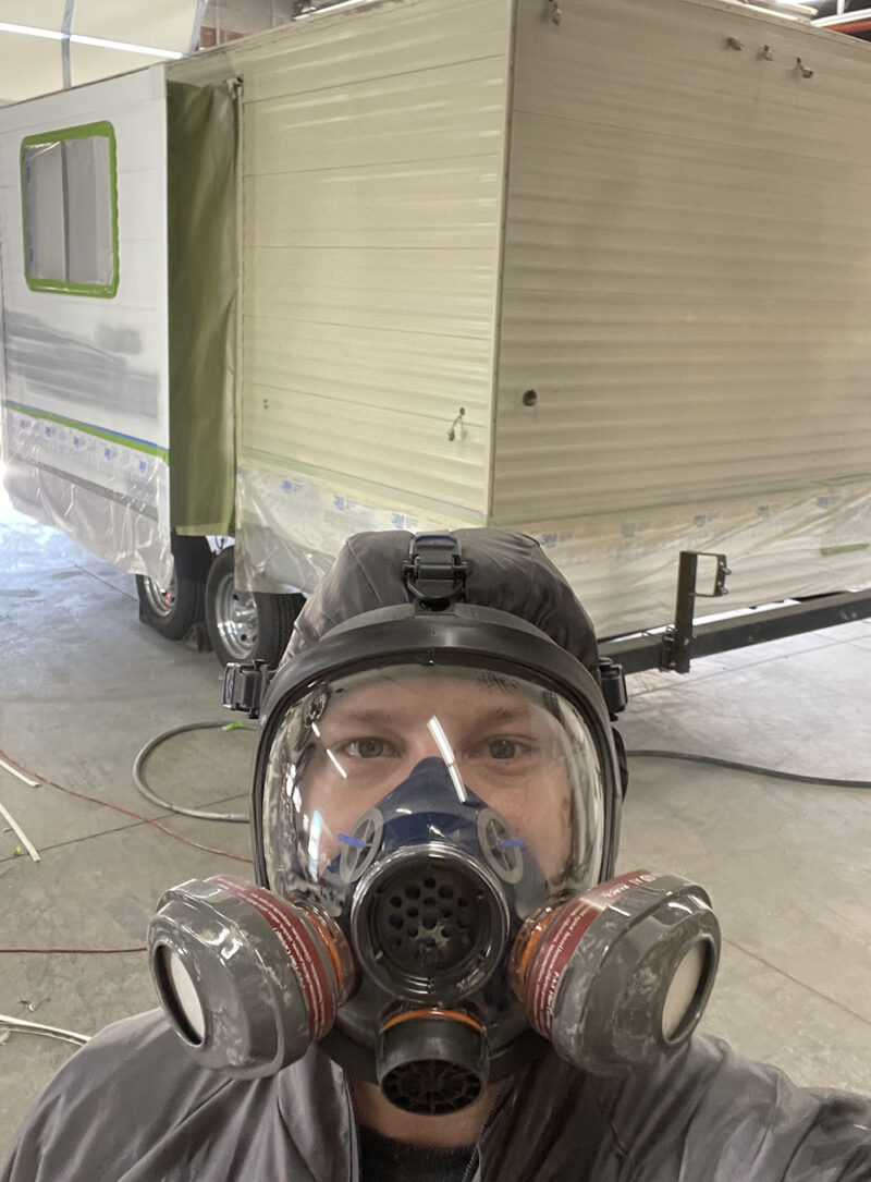 How to Paint a Camper, RV, or Travel Trailer Exterior