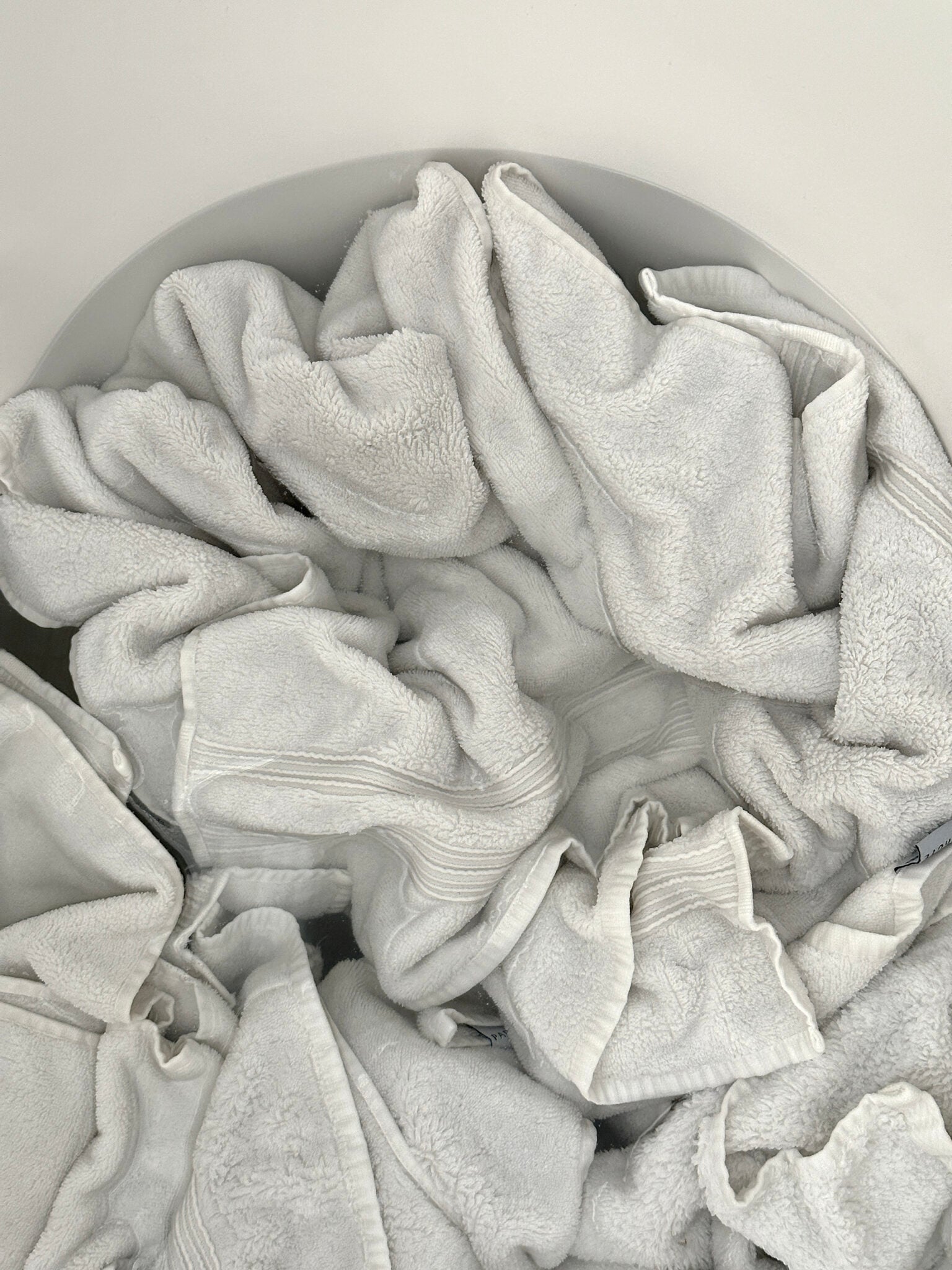 How to Wash Towels Back to White with Laundry Stripping