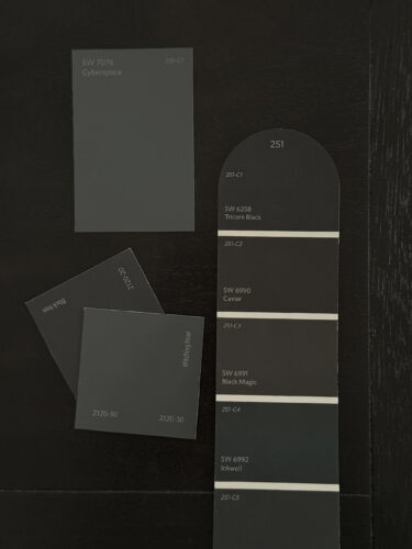 The Top Black Paint Colors Designers Always Use