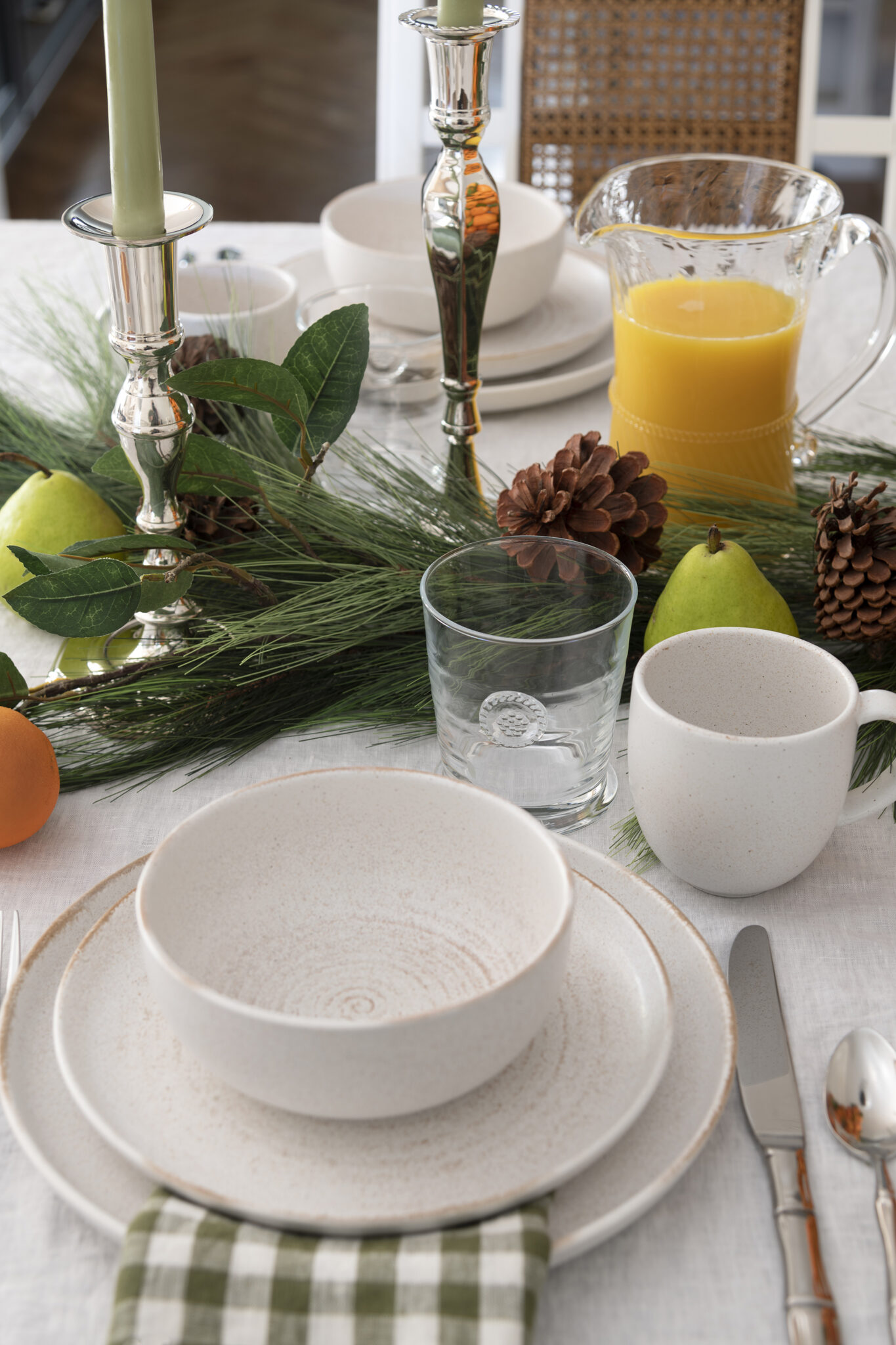 How to Style a Holiday Brunch Table - Room for Tuesday