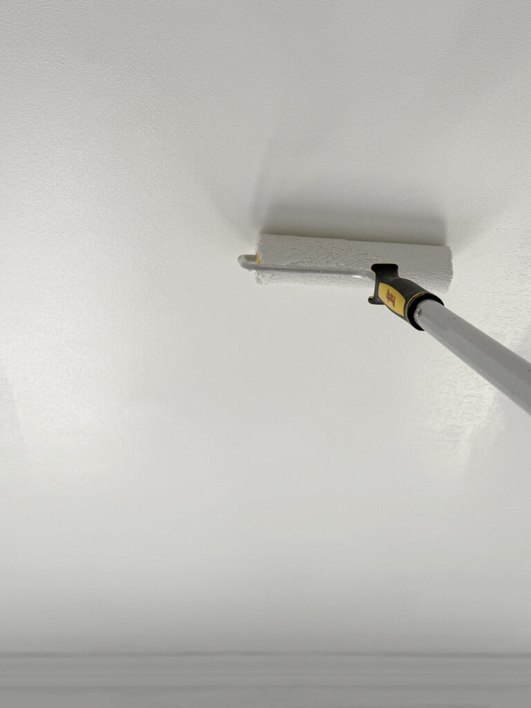 How to Smooth a Textured Ceiling (Skim Coat Tutorial)